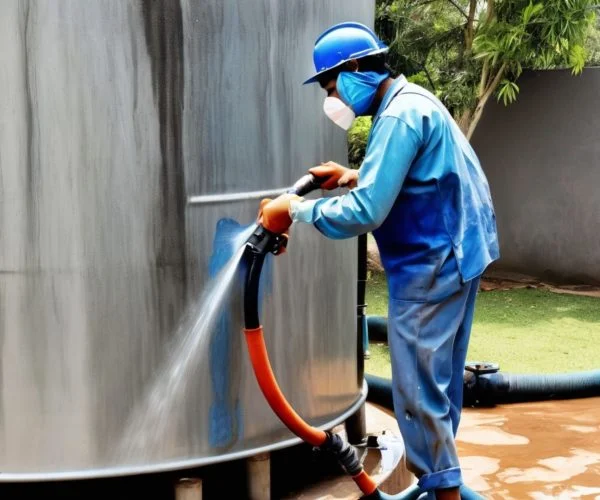 Vayuputra Water Tank Cleaning